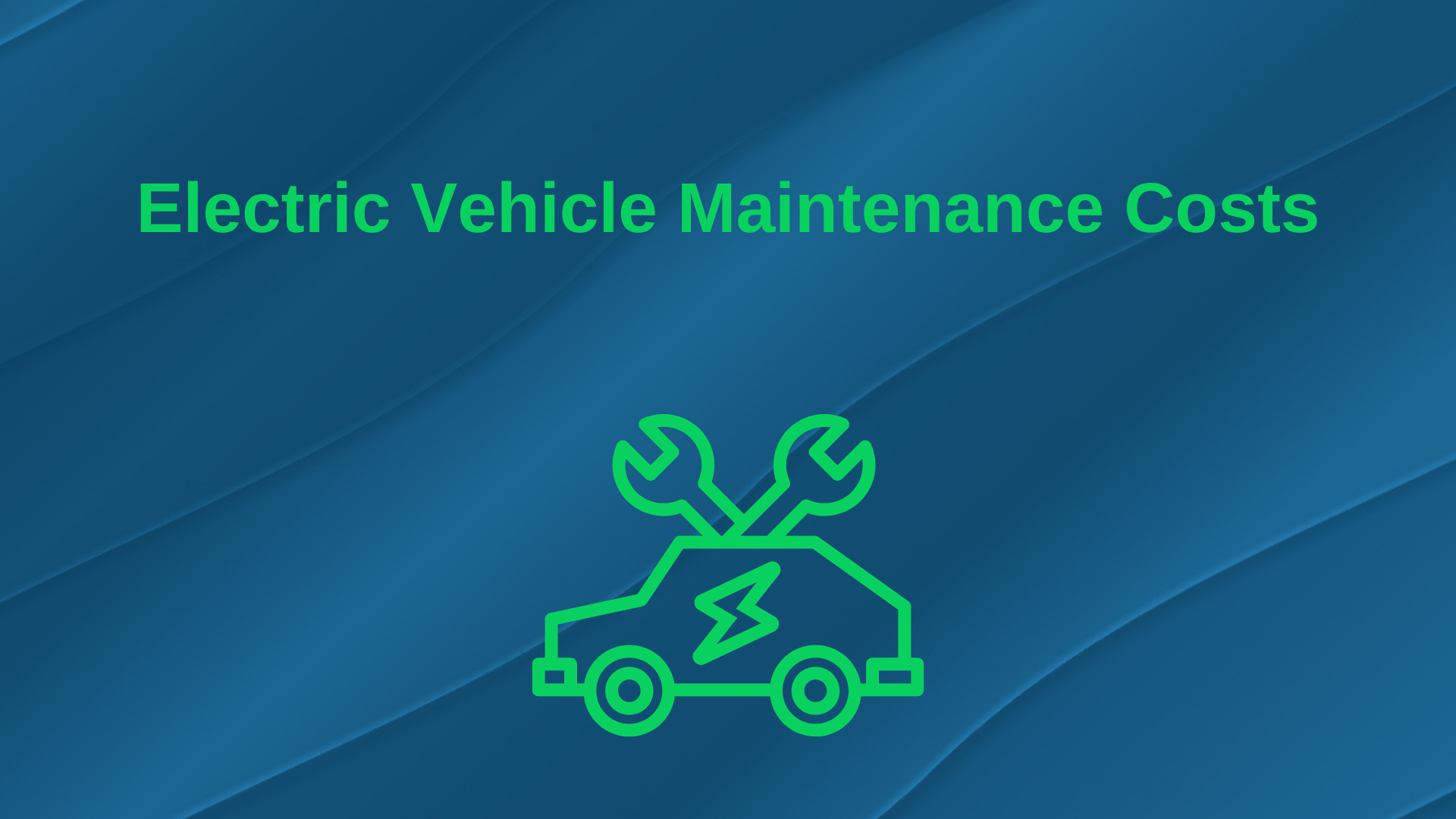 What are the Maintenance Costs for an Electric Vehicle? – EnergyRates.ca